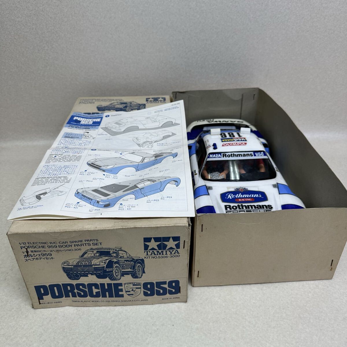 Yahoo!オークション - タミヤ 1/12 電動RCカースペアパーツ NO.306 ポ...