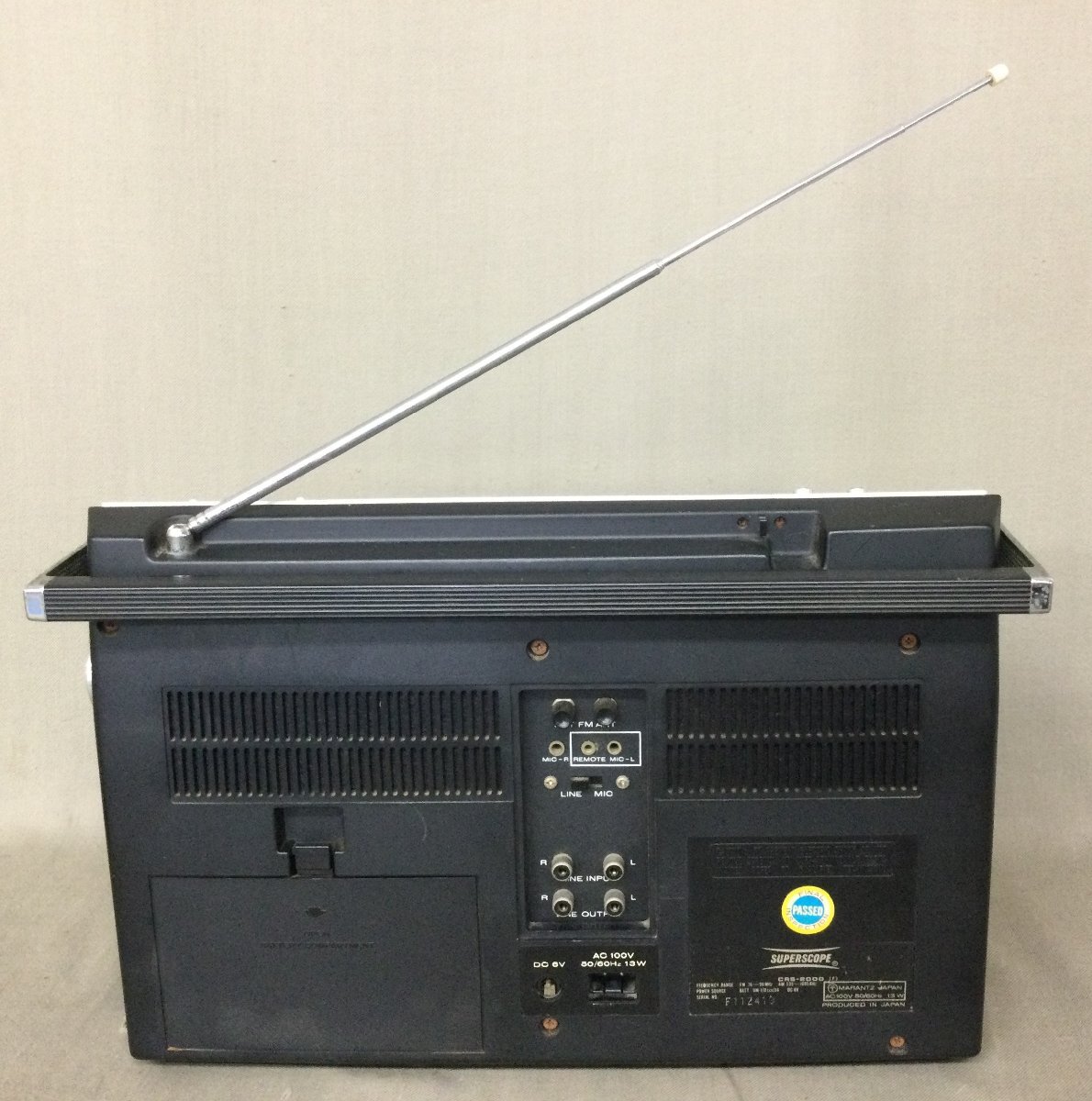 Yahoo!オークション - 31―108 ラジカセ Marantz AM/FMステレオ...