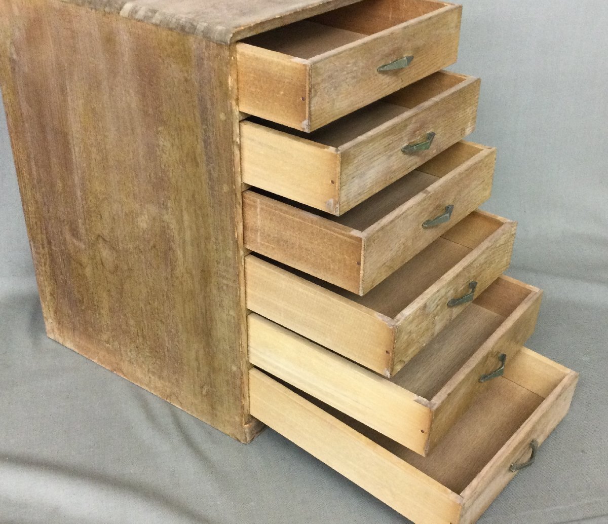 Yahoo!オークション - 46―002 木製家具 山加 製 ウッドチェスト...