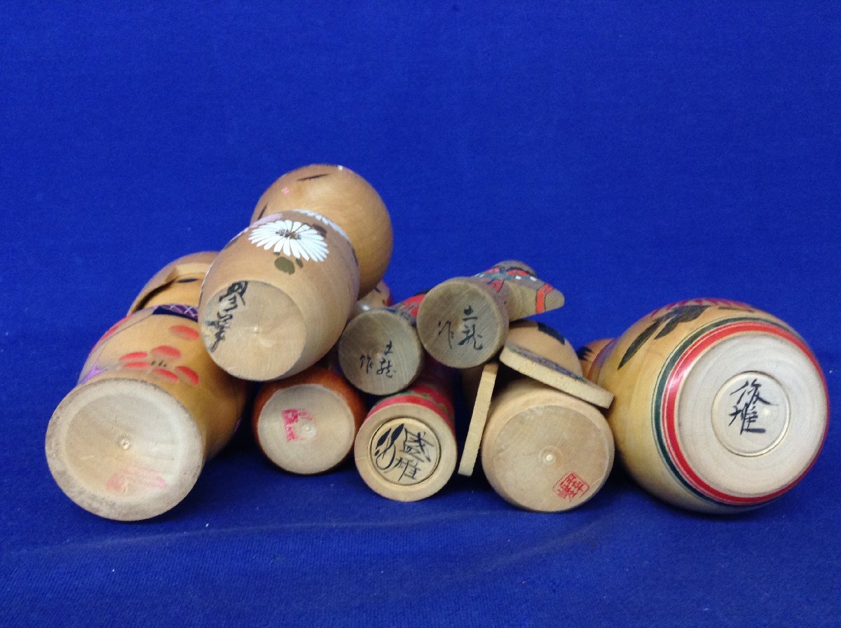 Yahoo!オークション - 38―020 こけし大量まとめ (一部欠品/破損...