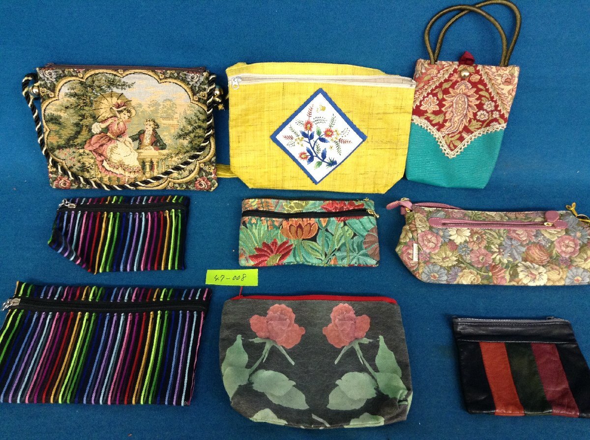 Yahoo!オークション - 47―008 ポーチ大量まとめ フェイラー イ...