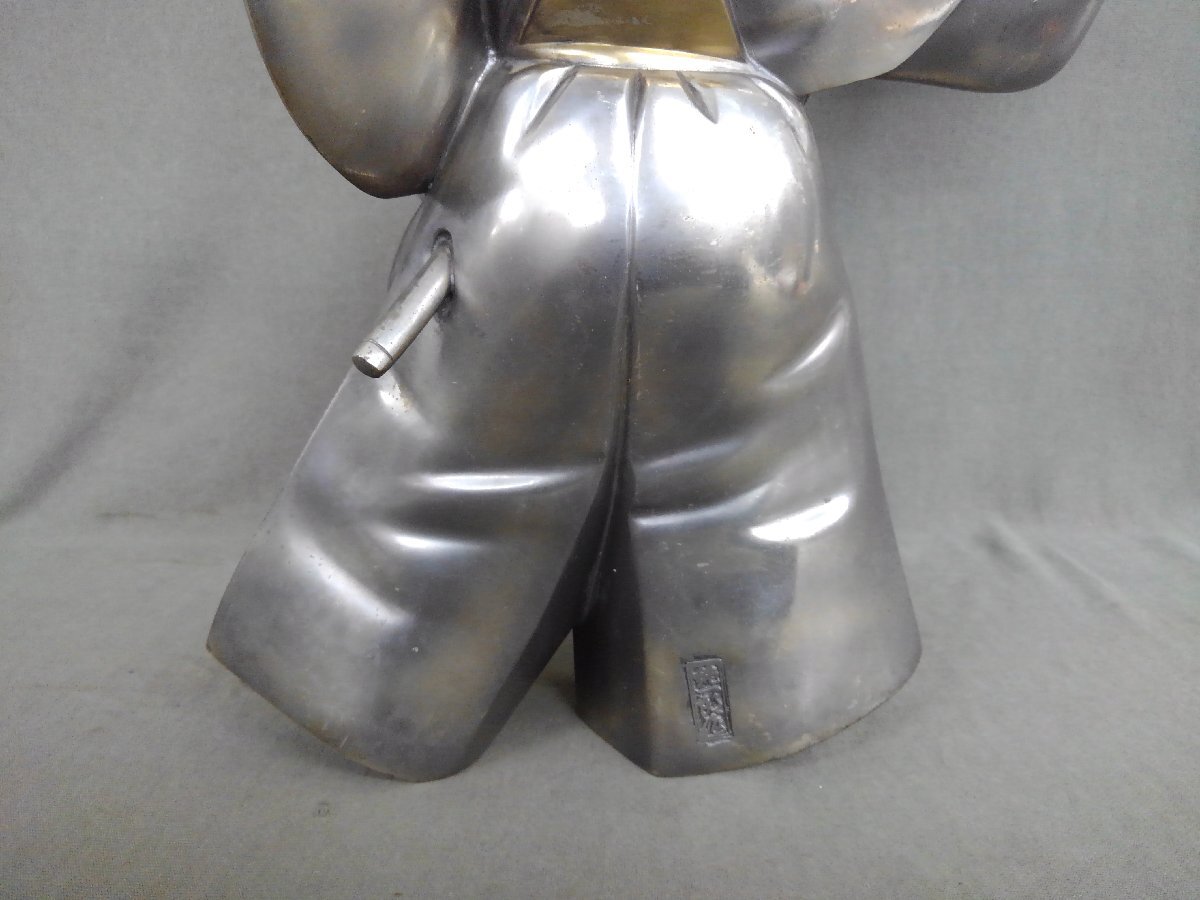 Yahoo!オークション - 41―110 金属製置物 般若純一郎 黒田武士 ...