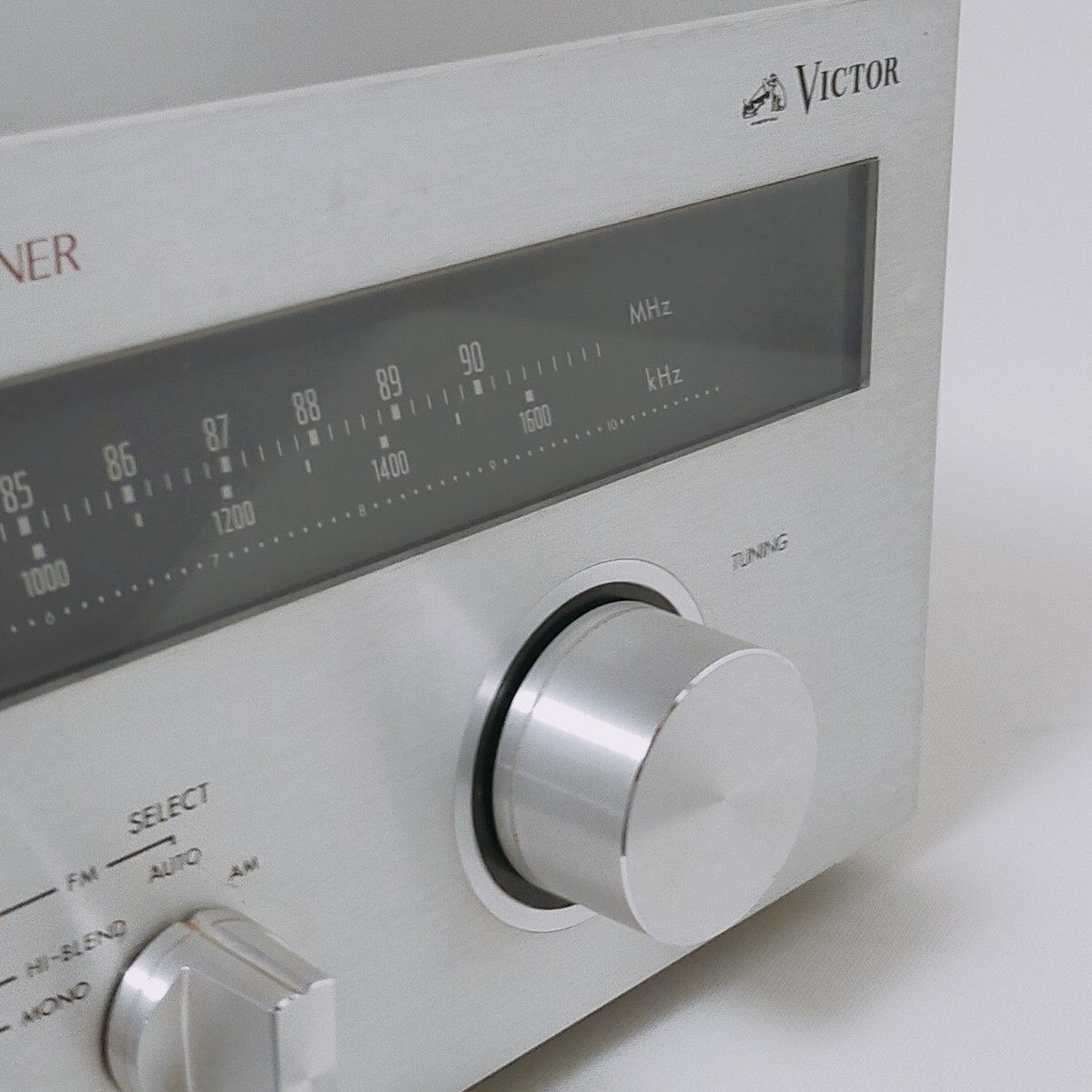Yahoo!オークション - 通電確認のみ ビクター VICTOR STEREO TUNER JT...