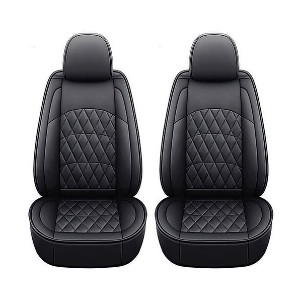 Yahoo!オークション - CRV RE5 汎用 シートカバー レザー ブラック 運...