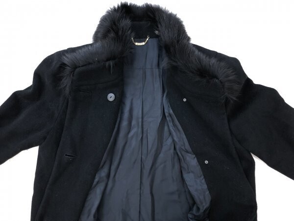 Yahoo!オークション - AGEN レディース ファーネック フリース コート ...