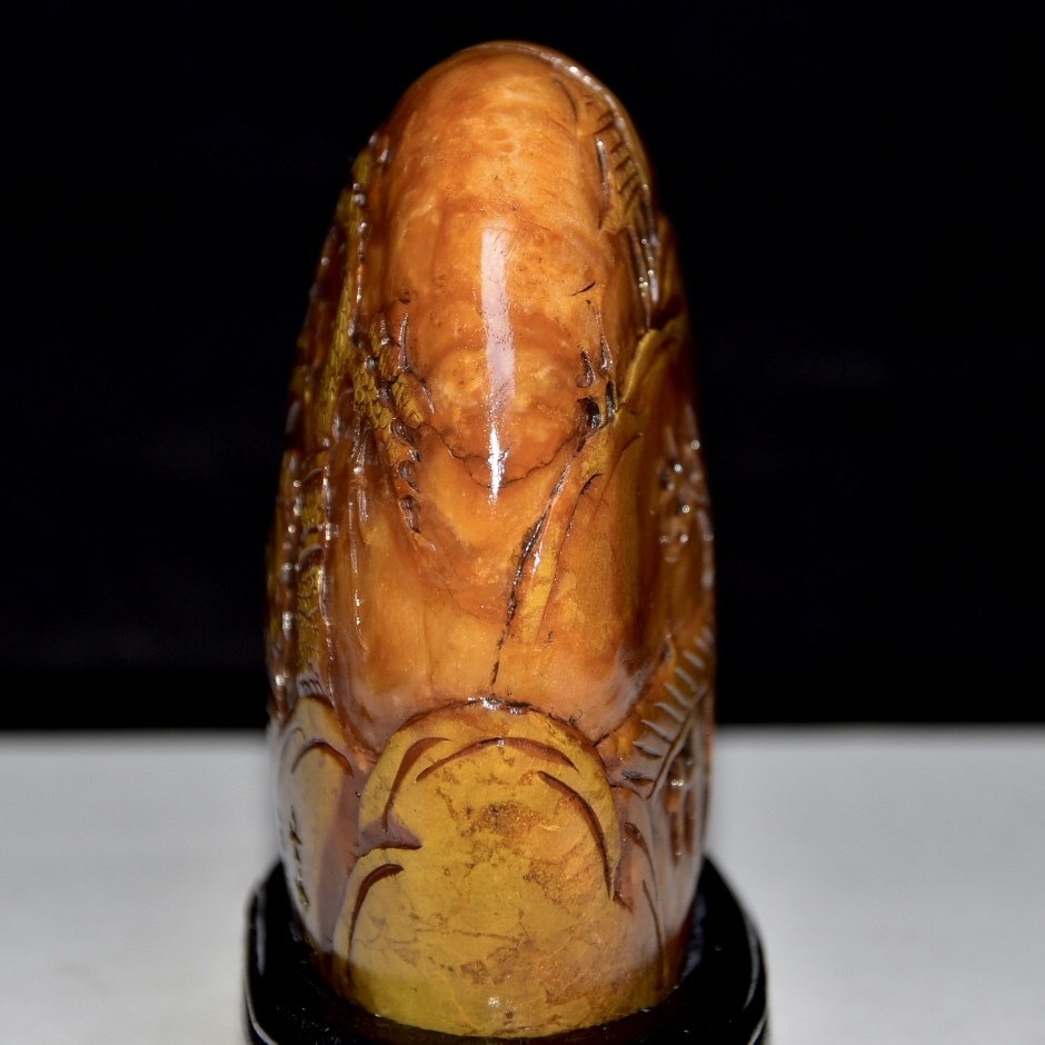 【樂淘letao】日本代購代標第一品牌－館蔵 寿山石彫 擺件 古董品 時代物 賞物 貴重 稀少珍品 中国古美術 古美味 蔵出