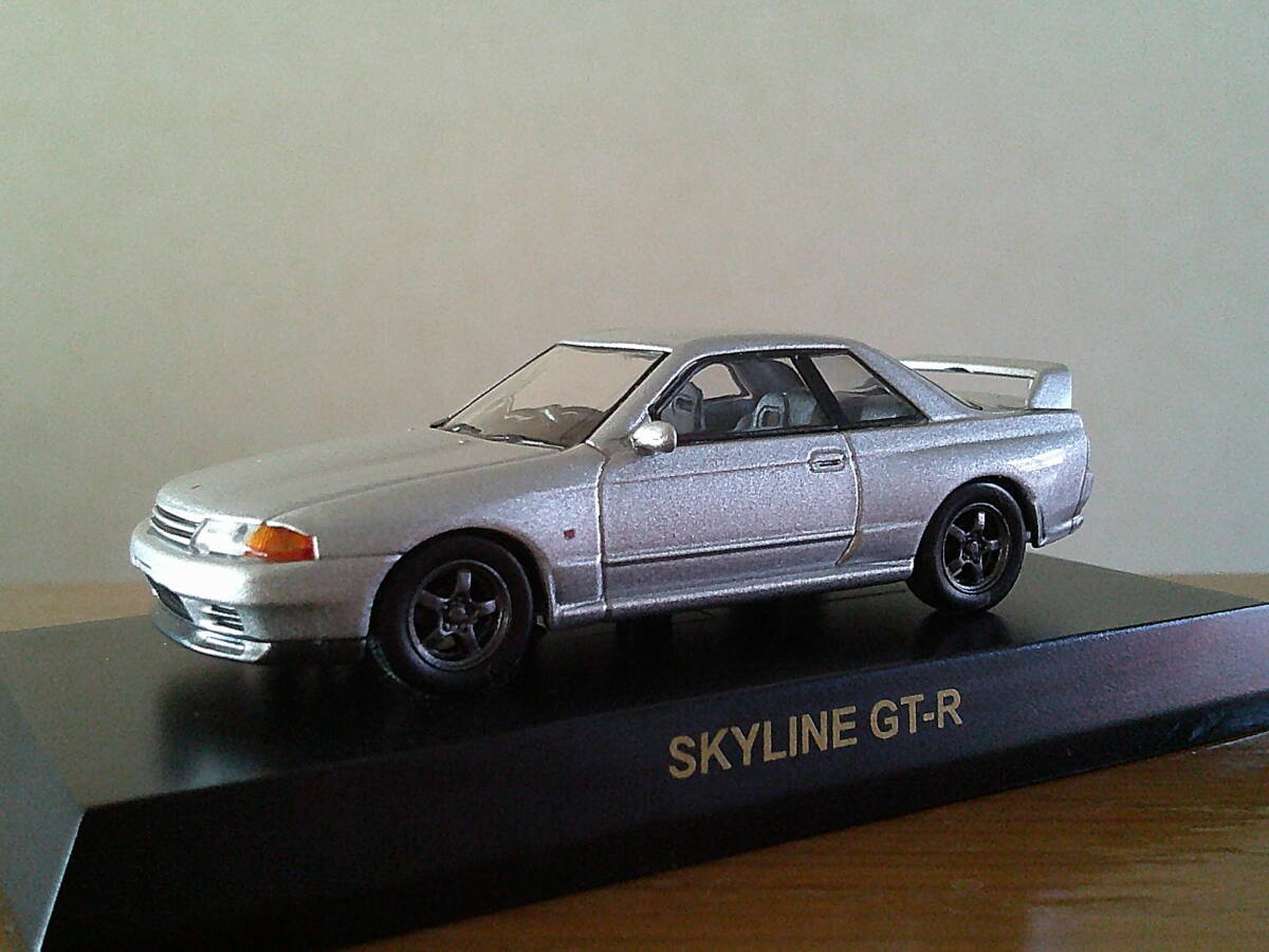 Yahoo!オークション - 1/64 kyosho NISSAN SKYLINE GT-R MinicarCollec...