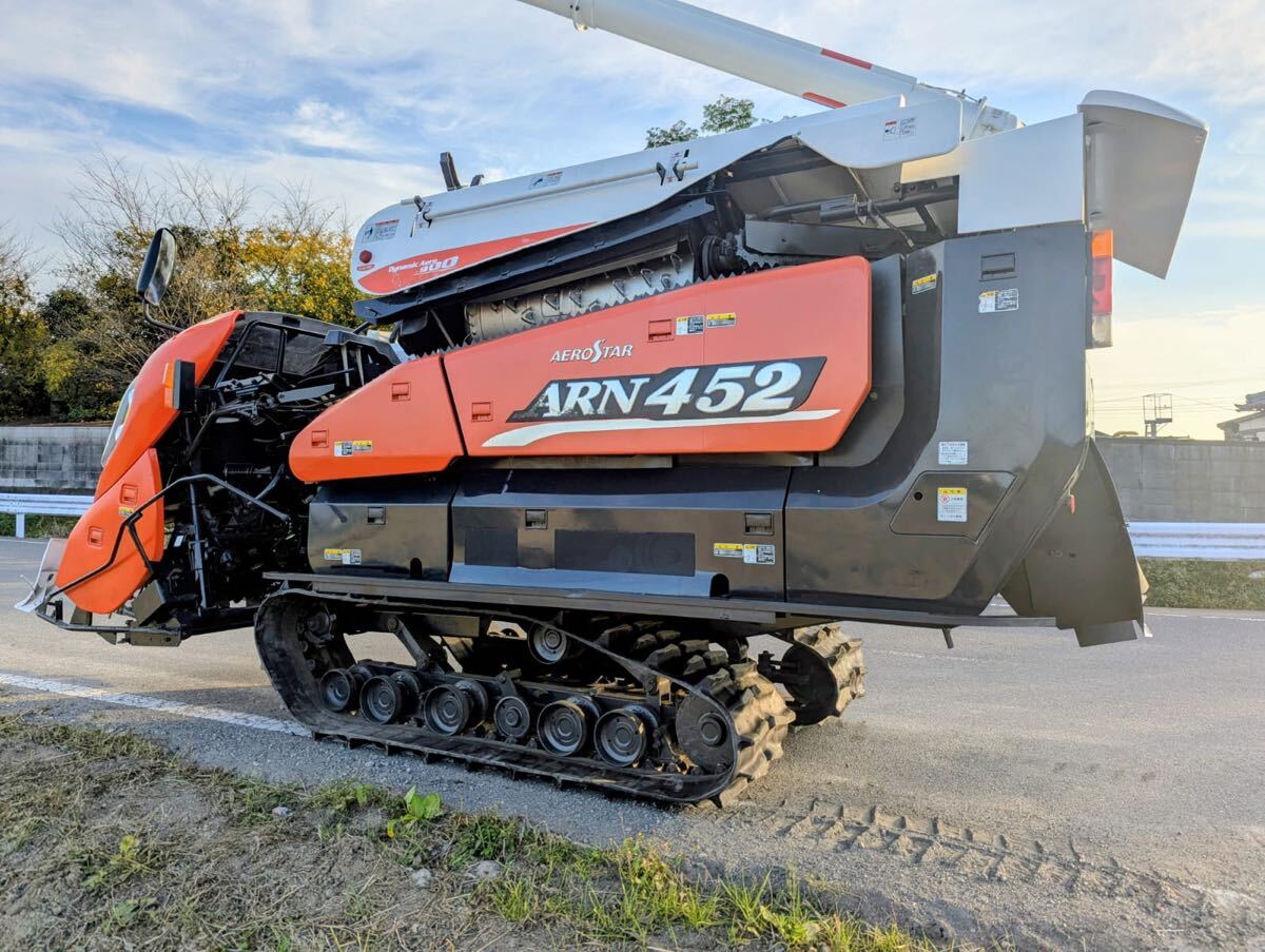 Yahoo!オークション - 埼玉県 クボタ ARN452 コンバイン 4条刈 グレン...