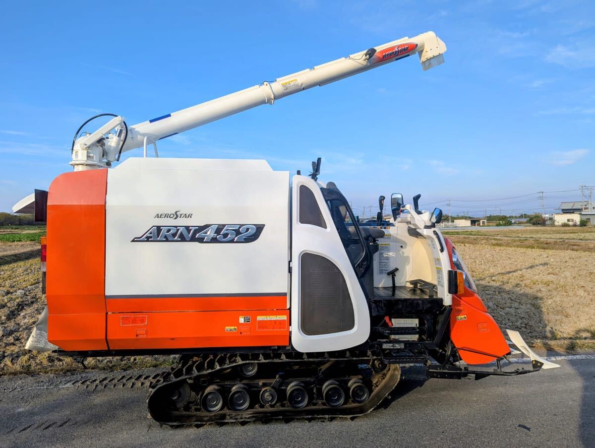 Yahoo!オークション - 埼玉県 クボタ ARN452 コンバイン 4条刈 グレン...
