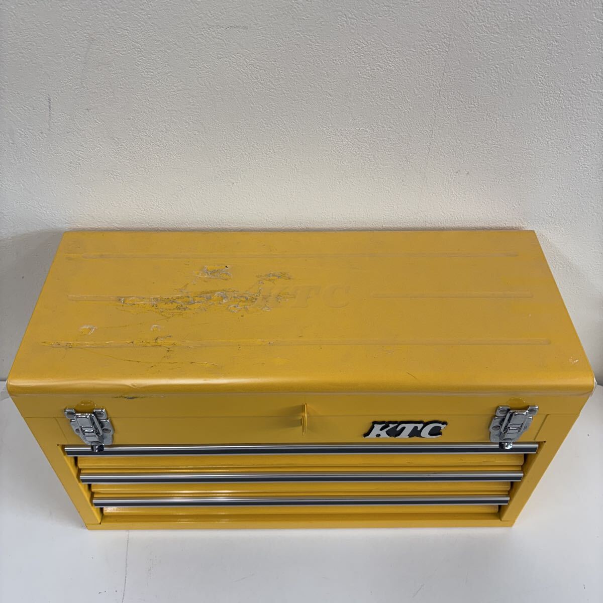 Yahoo!オークション - [1121-06s] KTC 工具箱 チェスト 3段3引き出しタ...
