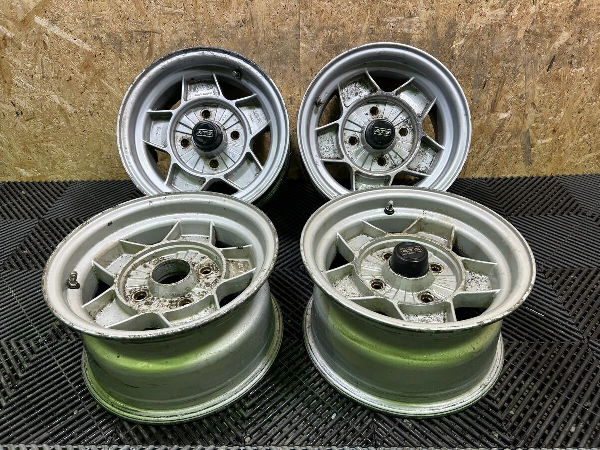 Yahoo!オークション - ATS 旧車 13．7J PCD114．3/4H ET+15 ...