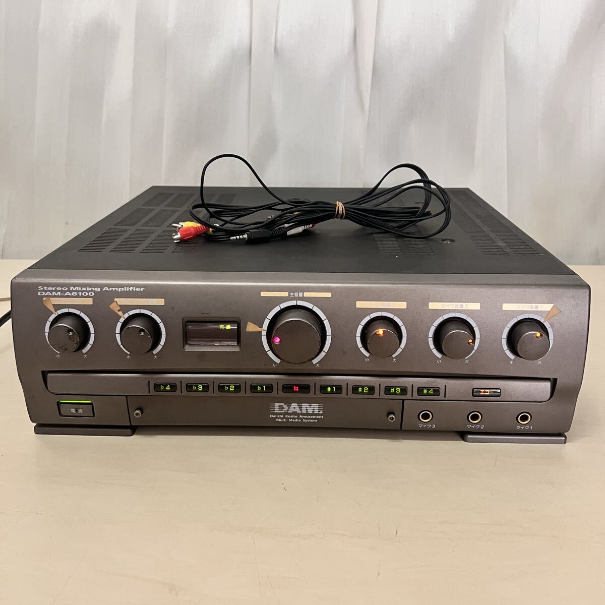Yahoo!オークション - 業務用 カラオケアンプ DAM-A6100 通電確認済み ...