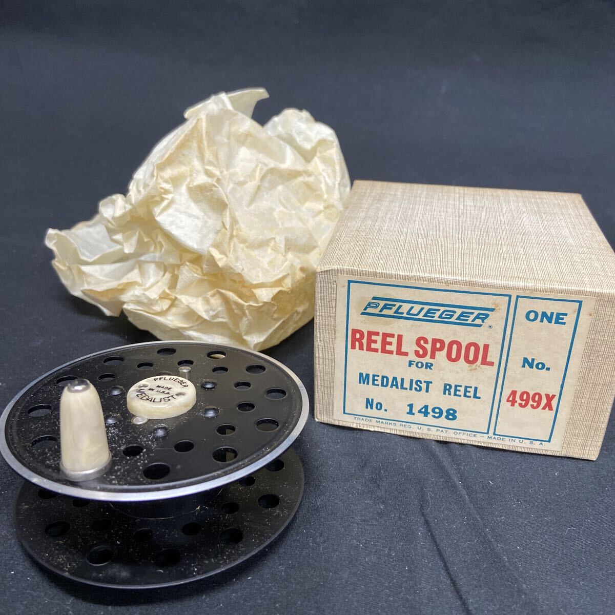 Yahoo!オークション - ③ 外観良好 Vintage PFLUEGER MEDALIST No.1498...