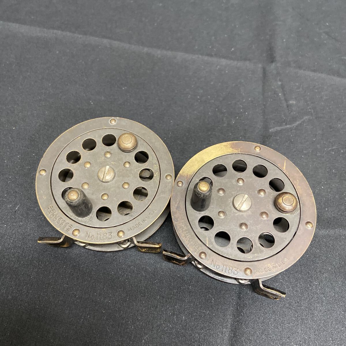 Yahoo!オークション - ⑪ Vintage PFLUEGER No.1183 Fly Reel AKRON.O....
