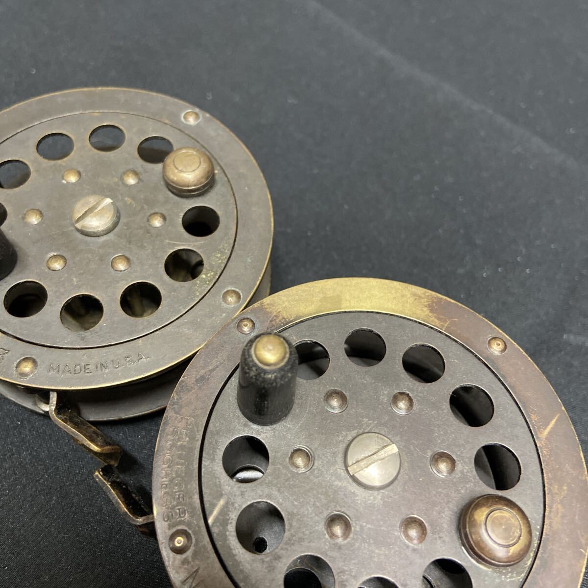 Yahoo!オークション - ⑪ Vintage PFLUEGER No.1183 Fly Reel AKRON.O....