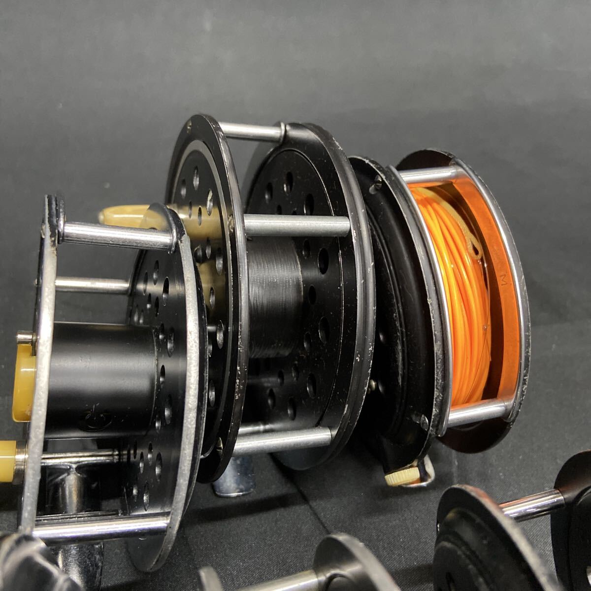 Yahoo!オークション - ⑫ Vintage PFLUEGER No.1494.1495.1498 Fly Ree...