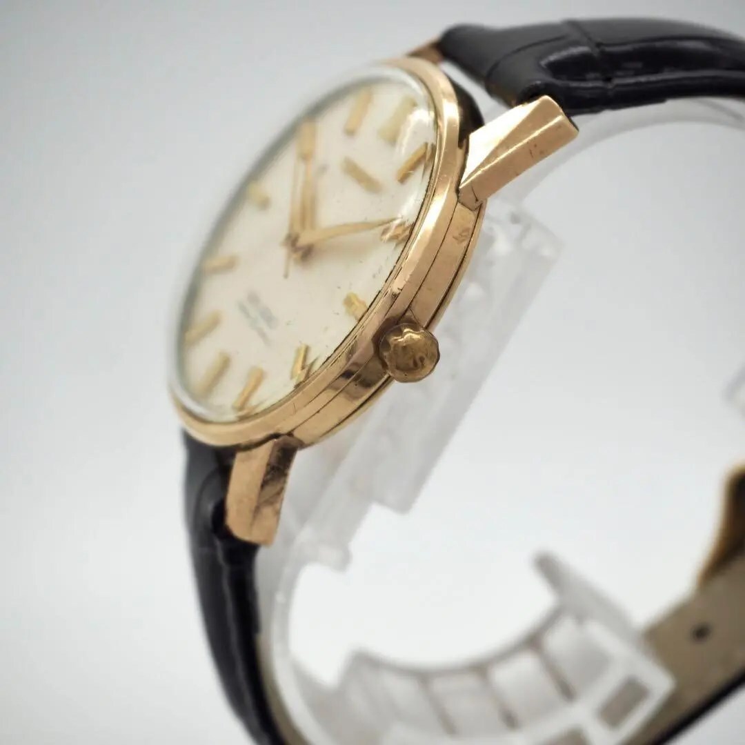 Yahoo!オークション - 477 SEIKO 44KS KINGSEIKO 時計 手巻き ゴールド...