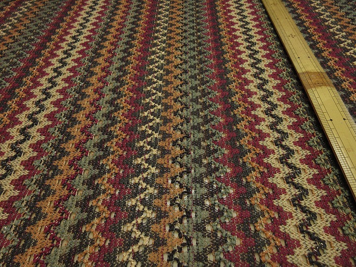 Yahoo!オークション - 最終 ポリ100 レースニット ラメ ジャガード風 ...