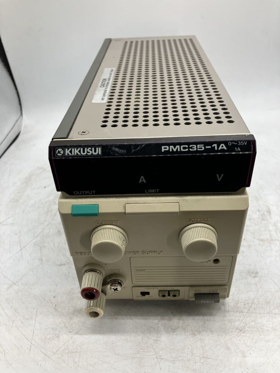 Yahoo!オークション - KIKUSUI PMC35-1A 菊水直流安定化電源 通電OK ジ...