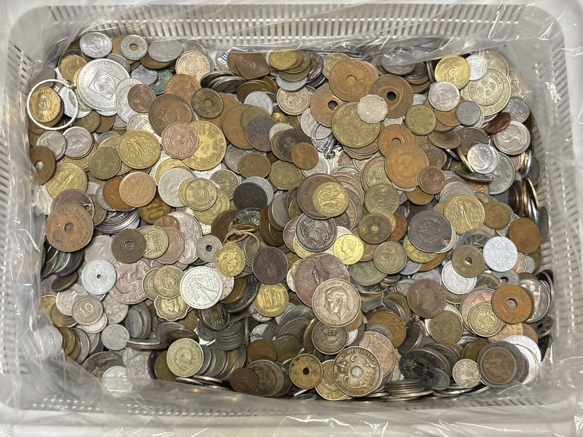 Yahoo!オークション - 日本や外国の古銭まとめて約14.6kgセット 古銭 ...