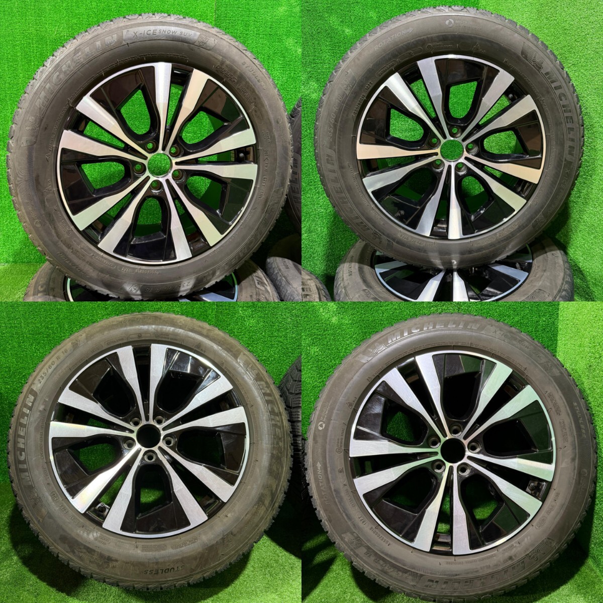 Yahoo!オークション - VOLVO XC60 純正 ホイール 18×7.5J PCD108 ET50...