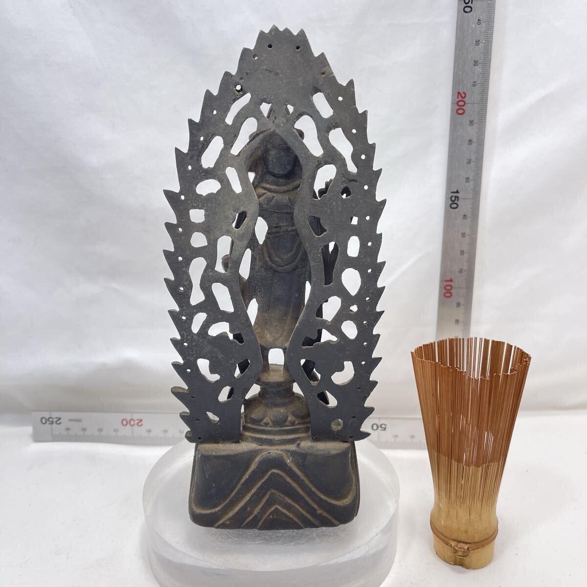 Yahoo!オークション - 【B445】明時代 金銅仏 觀音像 チべット仏像 古...