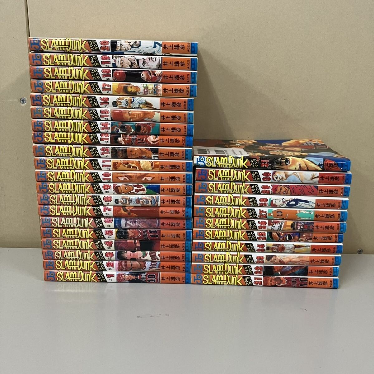 Yahoo!オークション - L307-M33-489 SLAMDUNK スラムダンク 1-31巻 全...