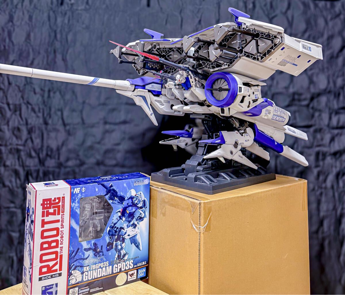 Yahoo!オークション - 【完成品】HG 1/144 デンドロビウム＋ROBOT魂 RX...