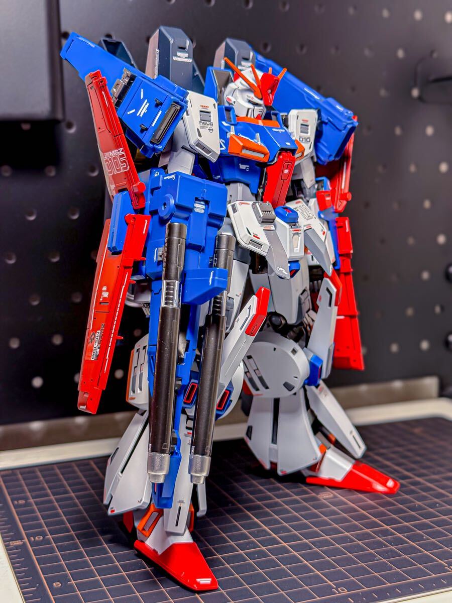 【樂淘letao】日本代購代標第一品牌－MG 1/100 ZZガンダム 完成品 カスタム塗装済み HG RG MG PG 1/144 1/100 1/60