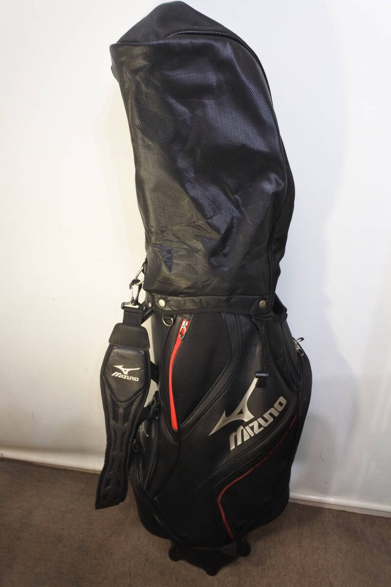 Yahoo!オークション - 【KSD/Q/07】ミズノキャディバッグ 中型軽量モデ...