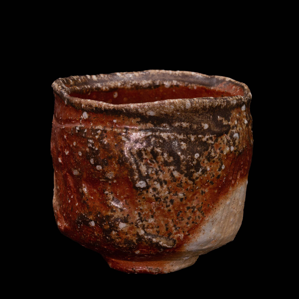 【樂淘letao】日本代購代標第一品牌－京都⑥ 岸本謙仁 造 伊賀湯呑 共箱 栞 茶道具