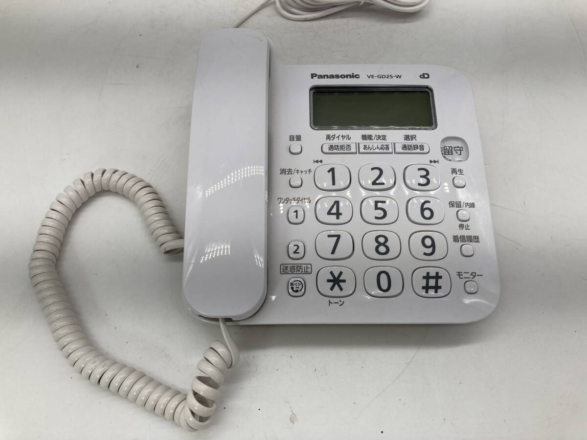 Yahoo!オークション - 京都8 Panasonic パナソニック VE-GD25-W NTT DC...