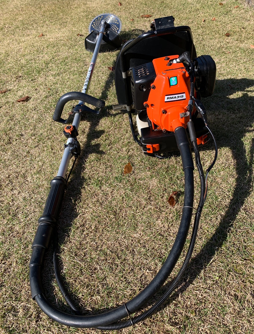 Yahoo!オークション - [No.412] 動作品 共立 RMA315 KIORITZ 背負式 草...