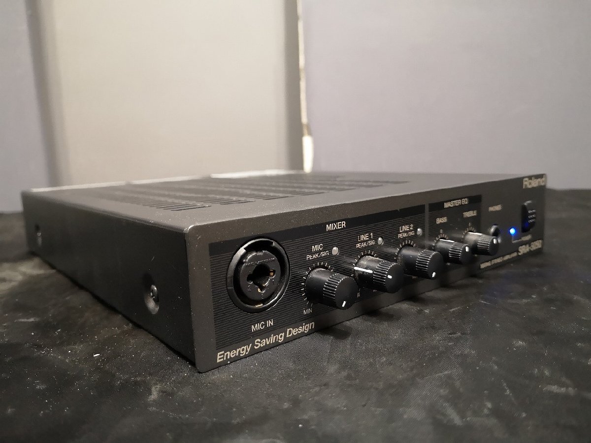 Yahoo!オークション - Roland SRA-5050 ミキシングステレオアンプ 下...