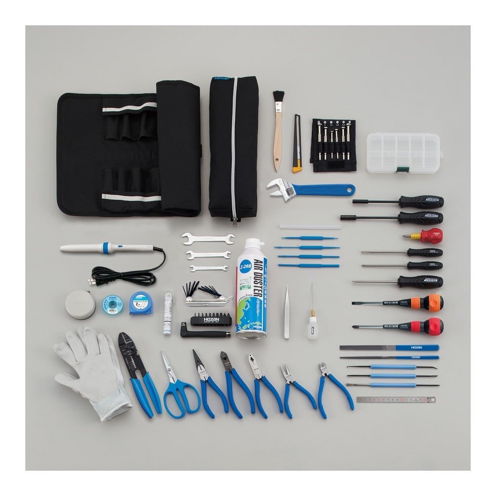 Yahoo!オークション - 146 【未開封】 HOZAN ホーザン 工具一式 エレ...