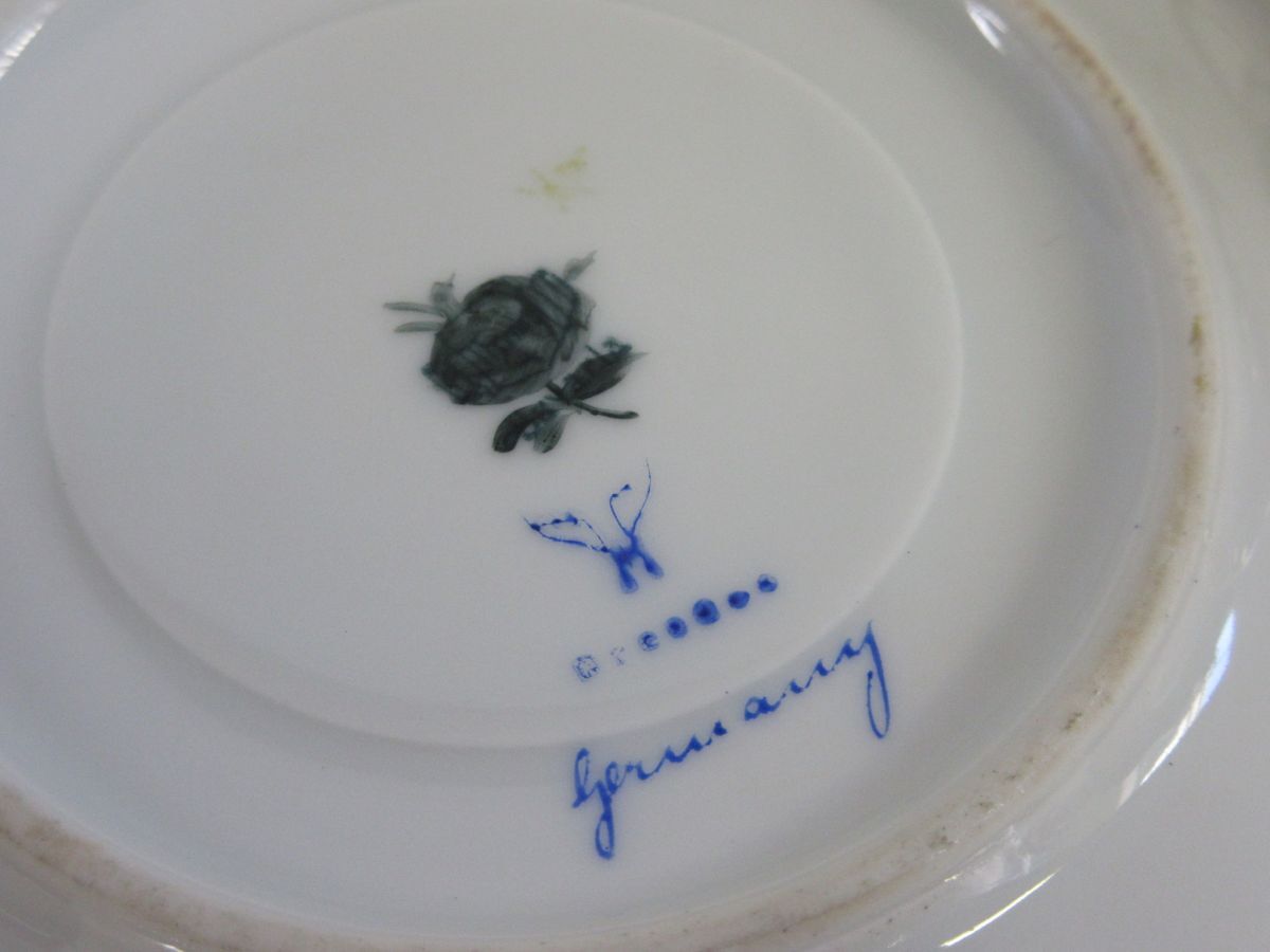 Yahoo!オークション - A2112-N35-5523 Dresden ドレスデン 花柄 金彩 ...