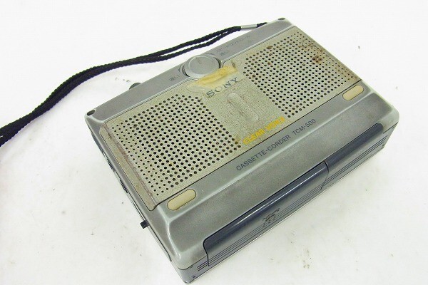 Yahoo!オークション - A617-J39-525 SONY ソニー TCM-500 カセットレコ...