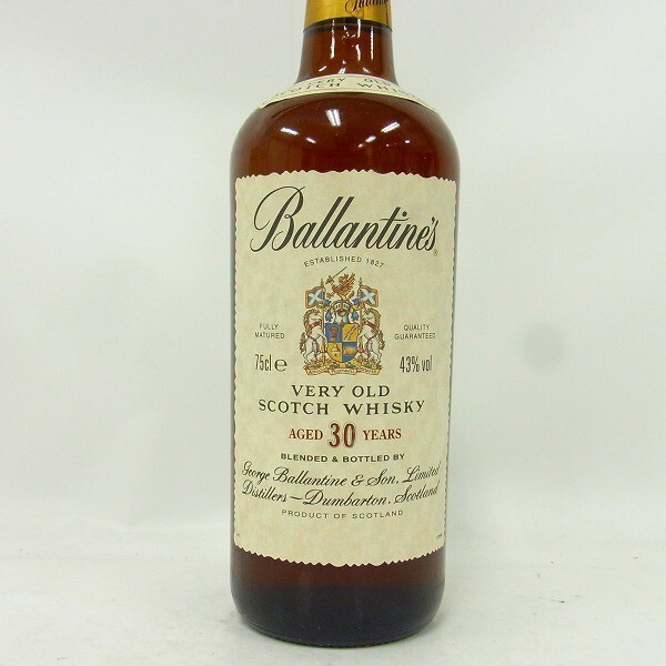 Yahoo!オークション - B151-Y25-6691 BALLANTINES バランタイン 30年 ...