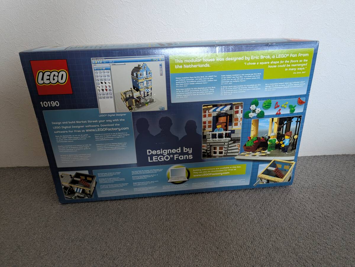 【樂淘letao】日本代購代標第一品牌－LEGO 10190 未開封品 送料無料 レゴ マーケットストリート レゴファクトリー