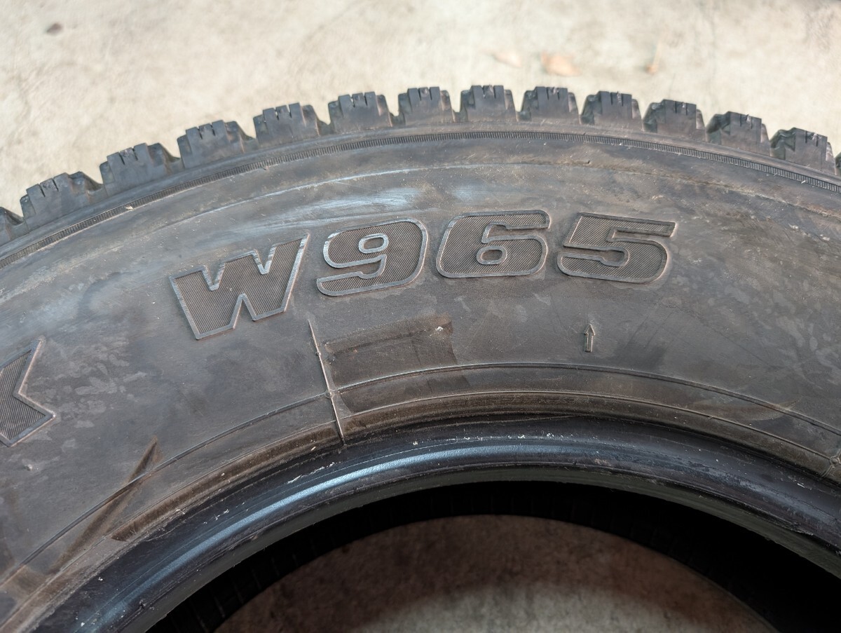 Yahoo!オークション - 【引き取り限定】ブリヂストン ブリザック W965 ...