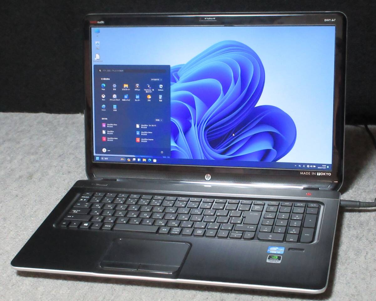 Yahoo!オークション - Win11/快速Corei7-3820QM＆8GBメモリ/大容量1TB...