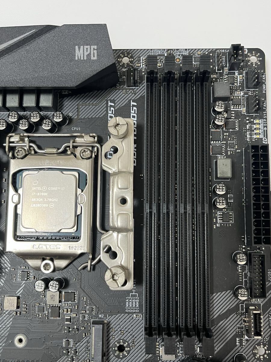 Yahoo!オークション - 【CPU マザーボードセット】Intel Core i7 8700K...