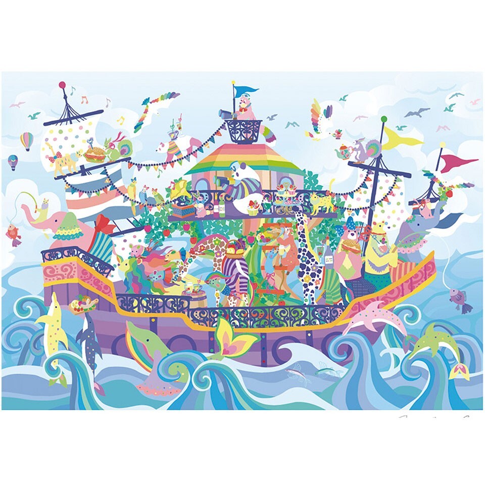 Yahoo!オークション - ホラグチカヨ「船の旅は夢も乗せて」ジクレー版...