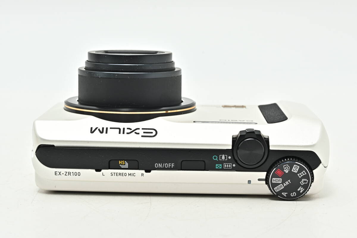 Yahoo!オークション - 1K-503 CASIO カシオ EXILIM EX-ZR100 コンパク...