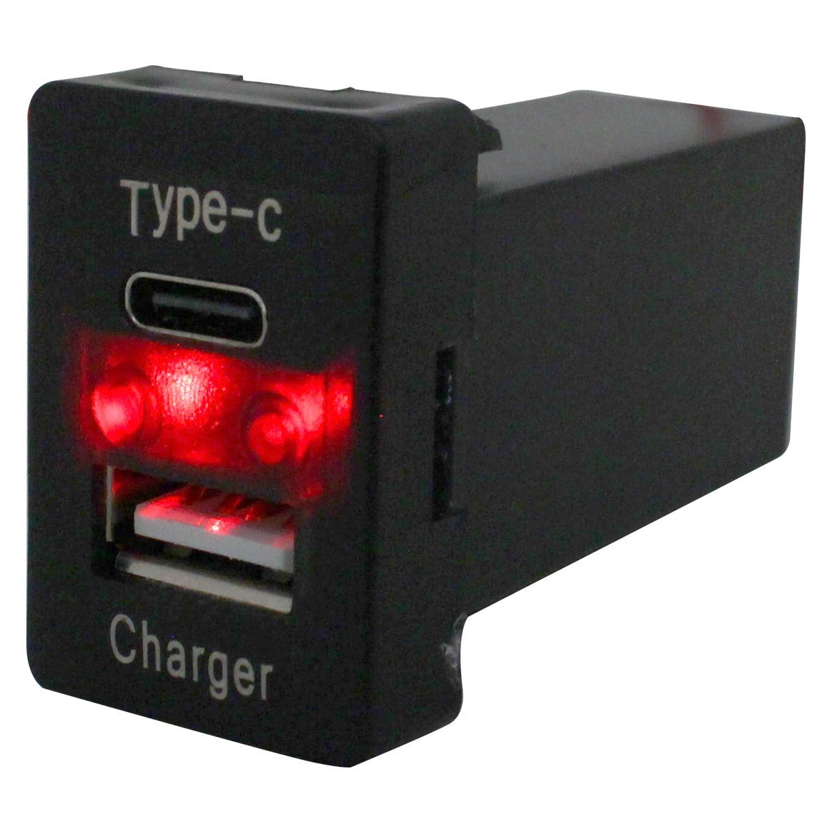 Yahoo!オークション - トヨタA ekワゴン B11W LED/レッド USB Type-C ...