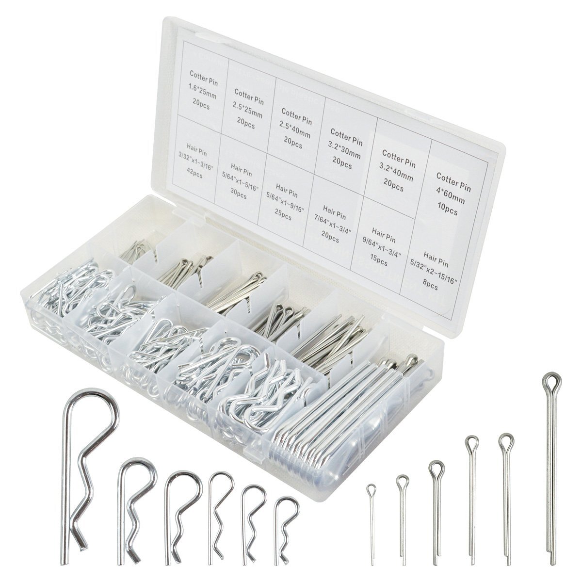 Yahoo!オークション - 割りピン 12種セット コッターピン ステンレス R...