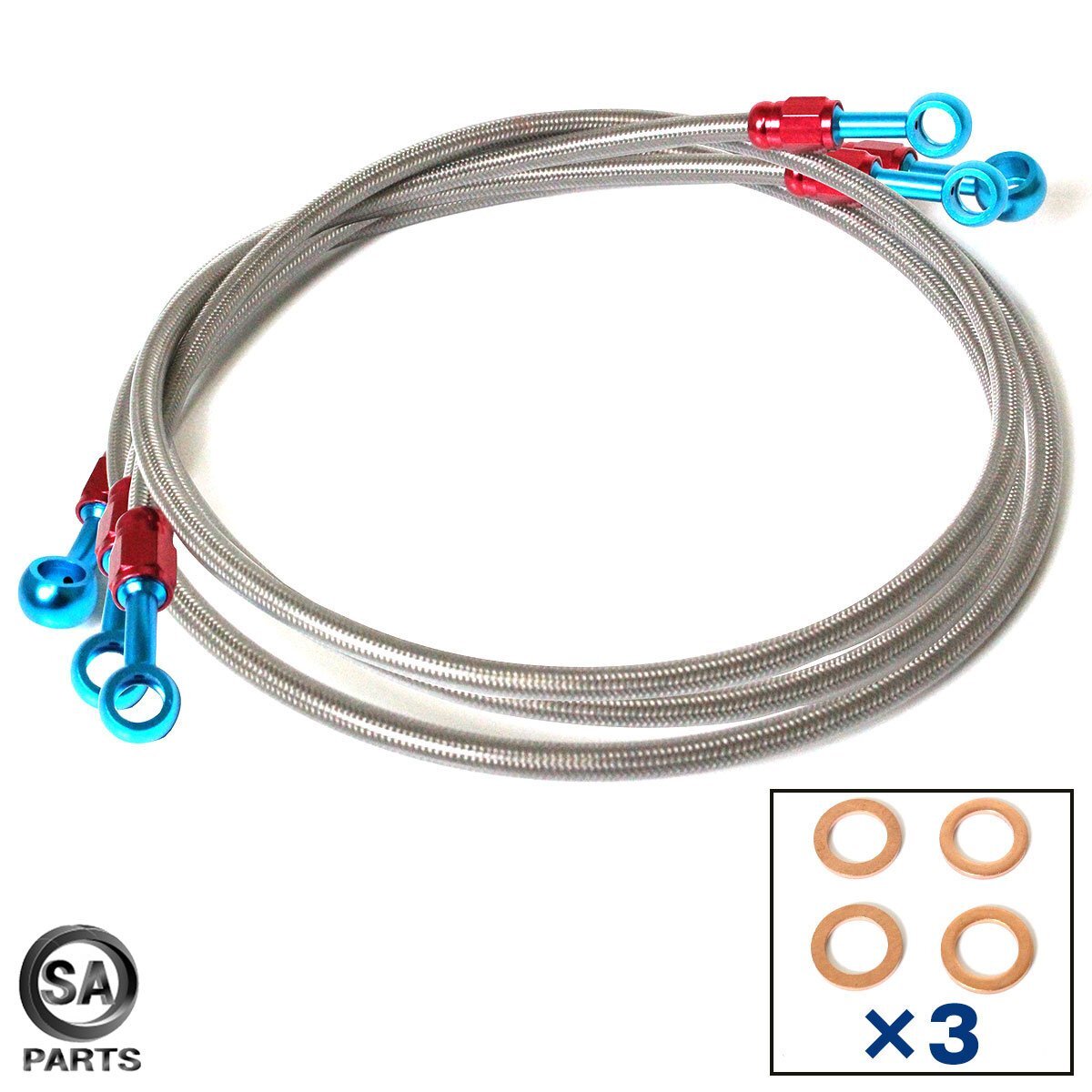 Yahoo!オークション - スズキ イナズマ1200 前後セット 油圧 ステンメ...