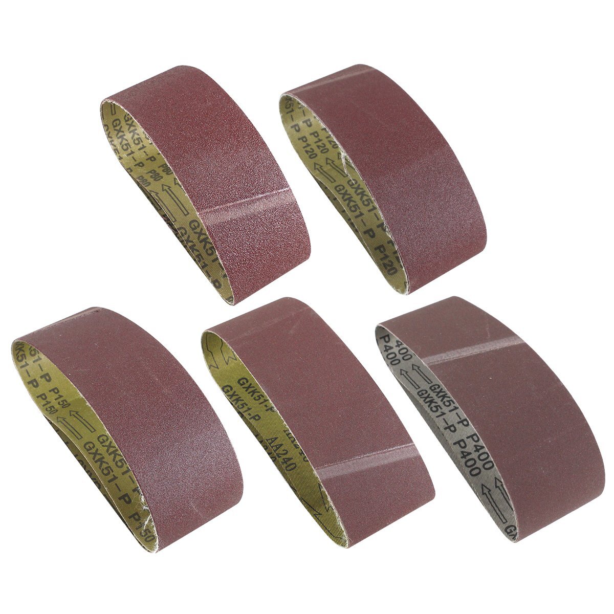 Yahoo!オークション - 『5種 各2枚 75mm×533mm』10枚 ベルト ペーパー...