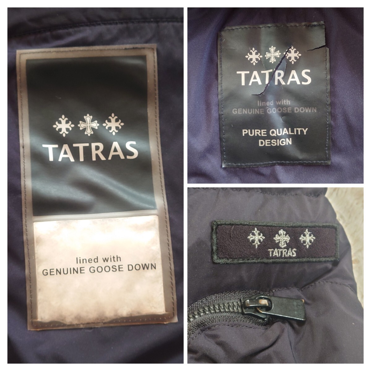Yahoo!オークション - 1円〜 極美品 TATRAS タトラス ダウンジャケット...