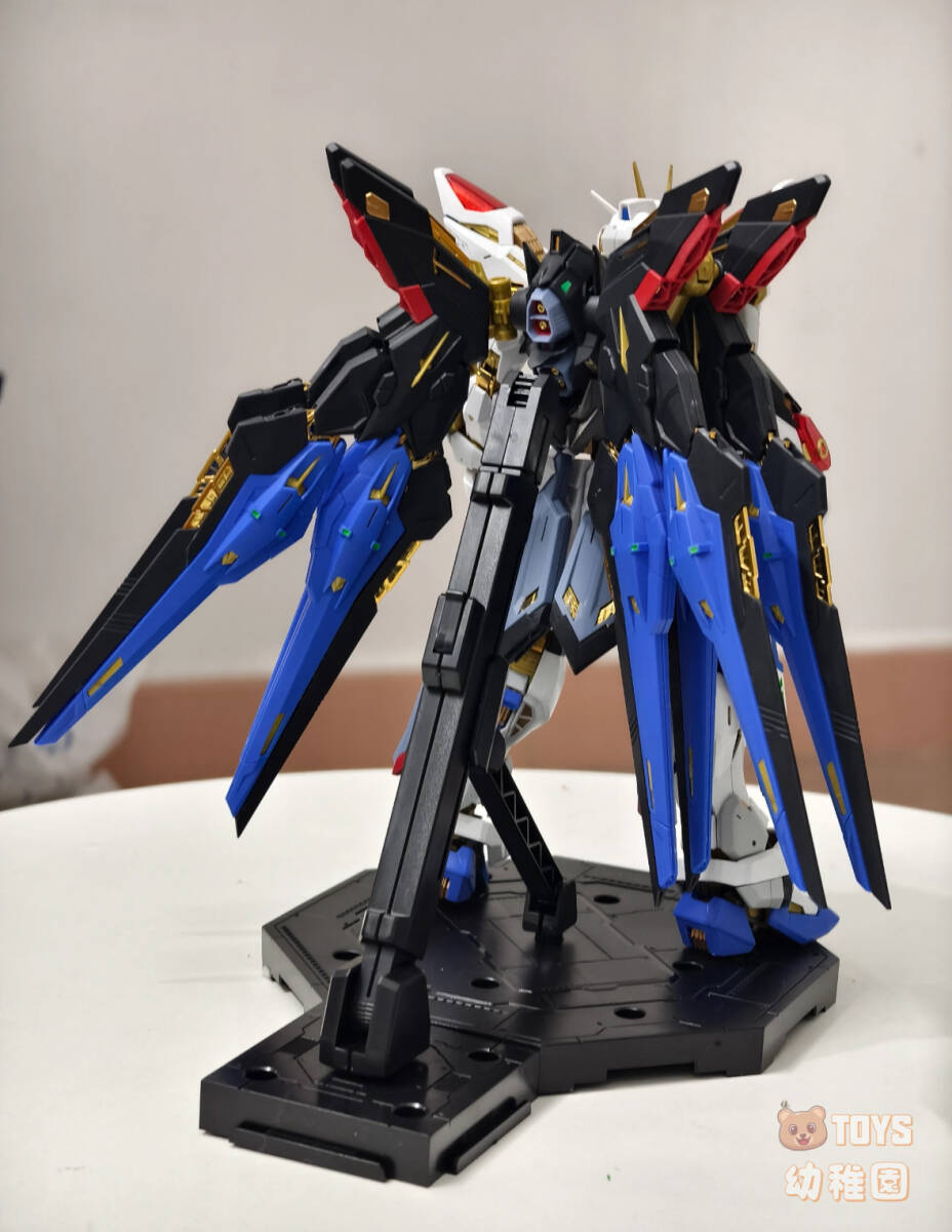 Yahoo!オークション - 【長龍】1/100 MGEX ストライクフリーダム 光の...